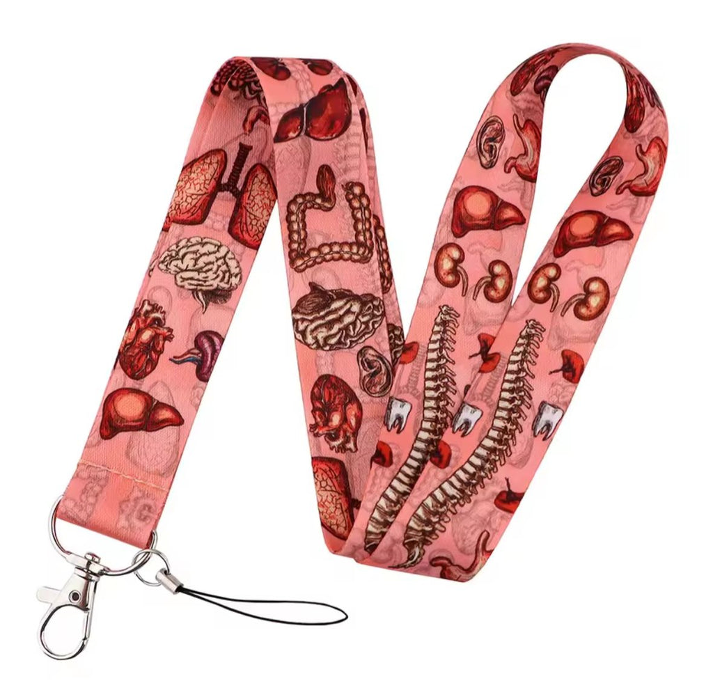 Anatomy Human Organs Lanyard – MedStore
